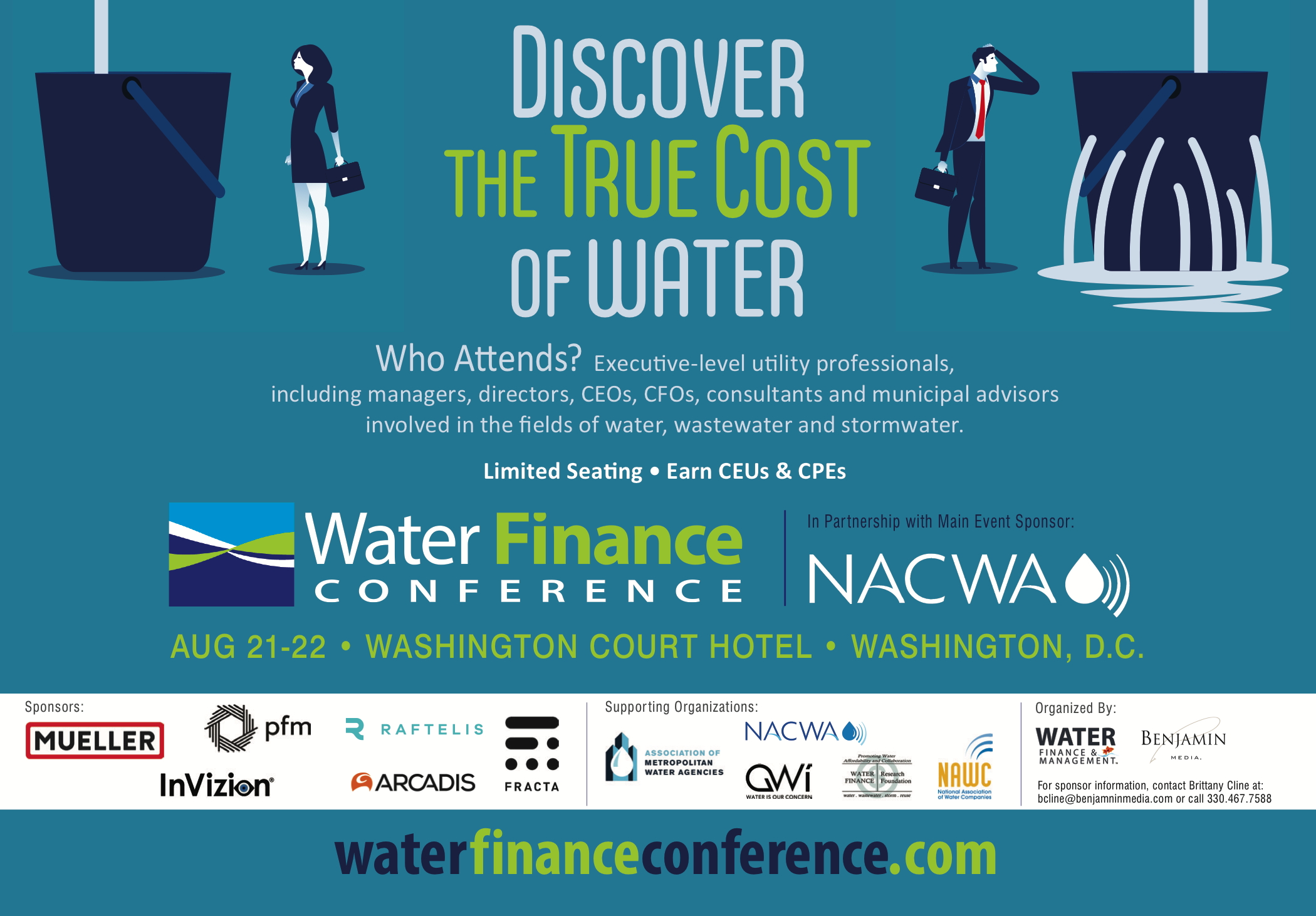 Water Finance Conference: Discover the True Cost of Water